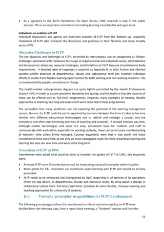 Flexible+learning+and+teaching+uwc+short+report+may+2015 | PDF