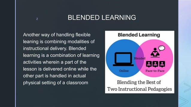 flexible learning environment.pptx...... | PPTX | Online Education | Education