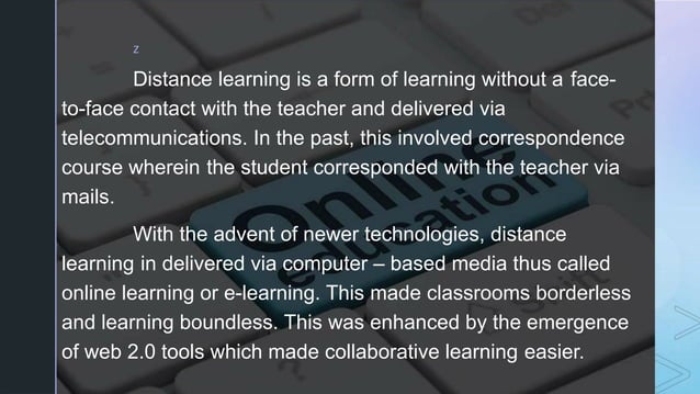 flexible learning environment.pptx...... | PPTX | Online Education | Education