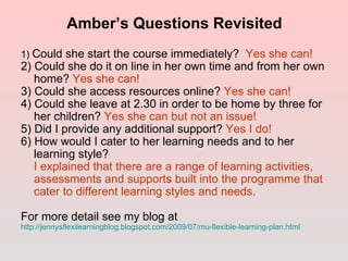 Flexible Learning Plan | PPT