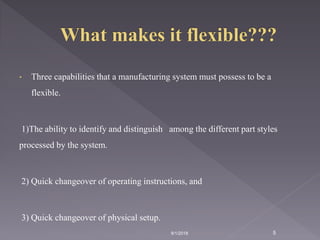 Flexible manufacturing system | PPT