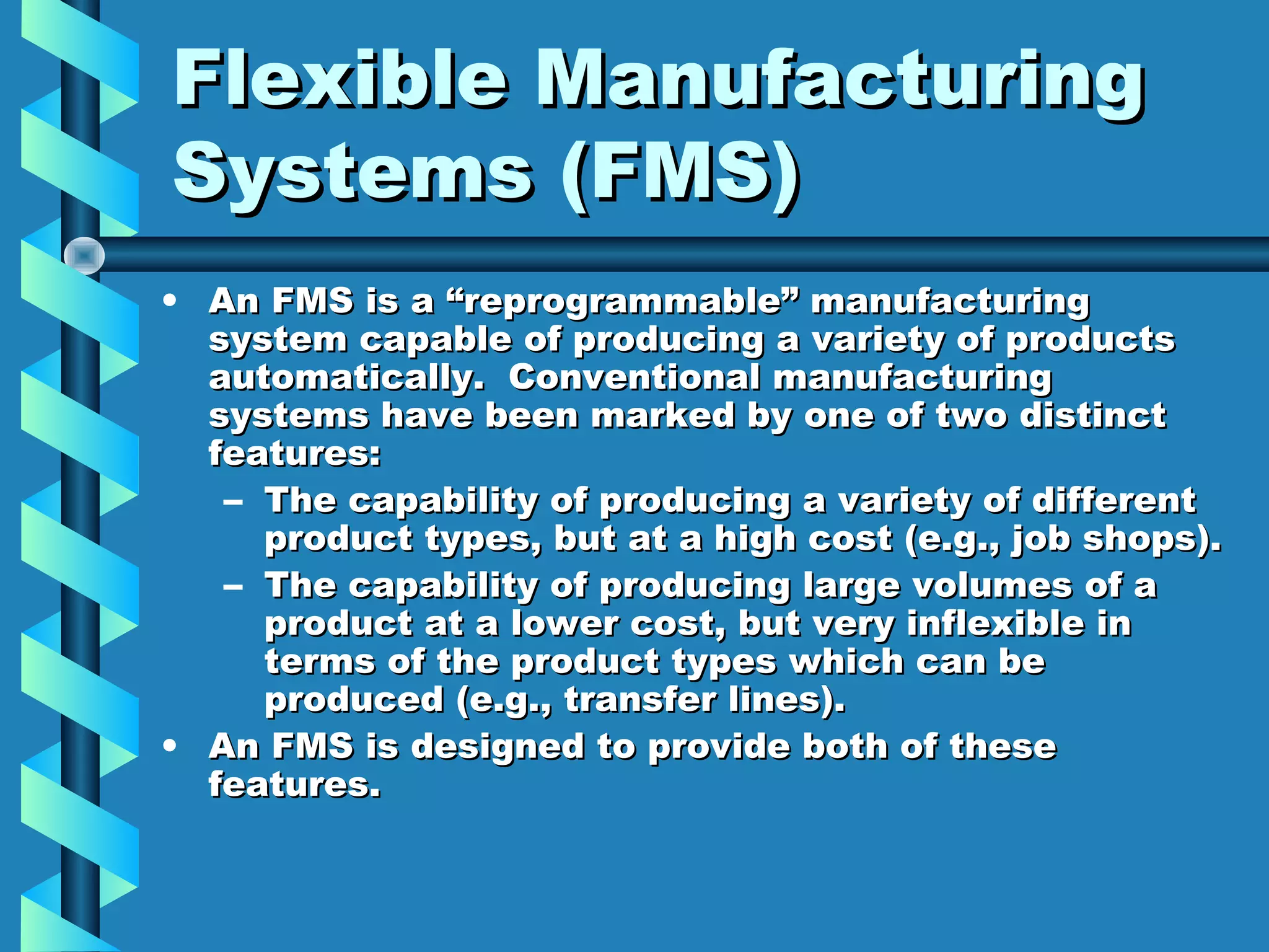 Flexible manufacturing systems | PPT