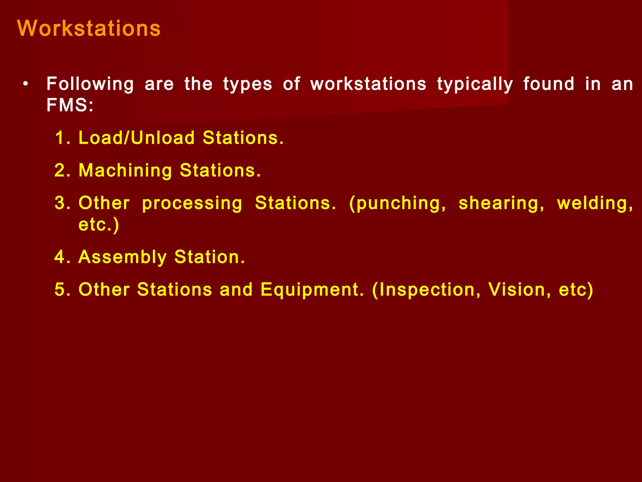 Introduction to Flexible Manufacturing System (FMS) | PPT