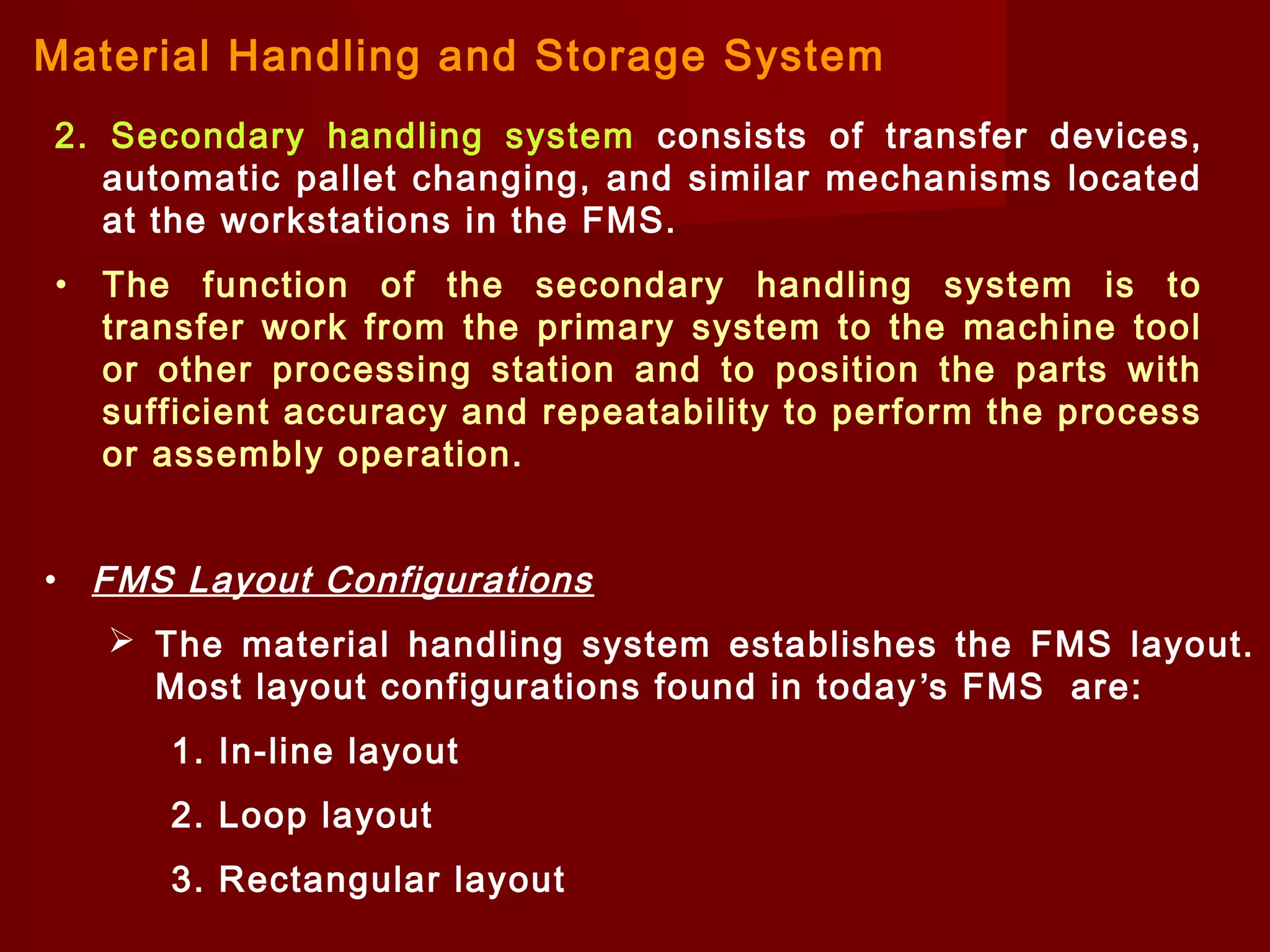 Introduction to Flexible Manufacturing System (FMS) | PPT