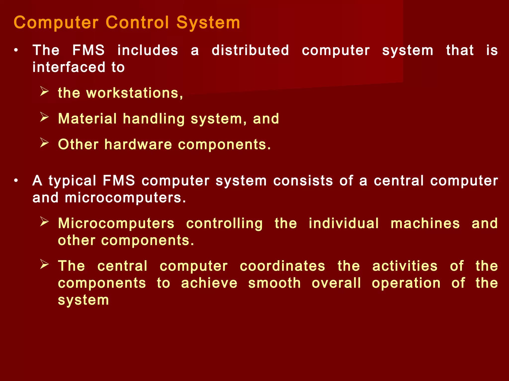 Introduction to Flexible Manufacturing System (FMS) | PPT