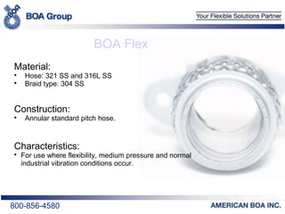 Flexible metal hoses | PPT