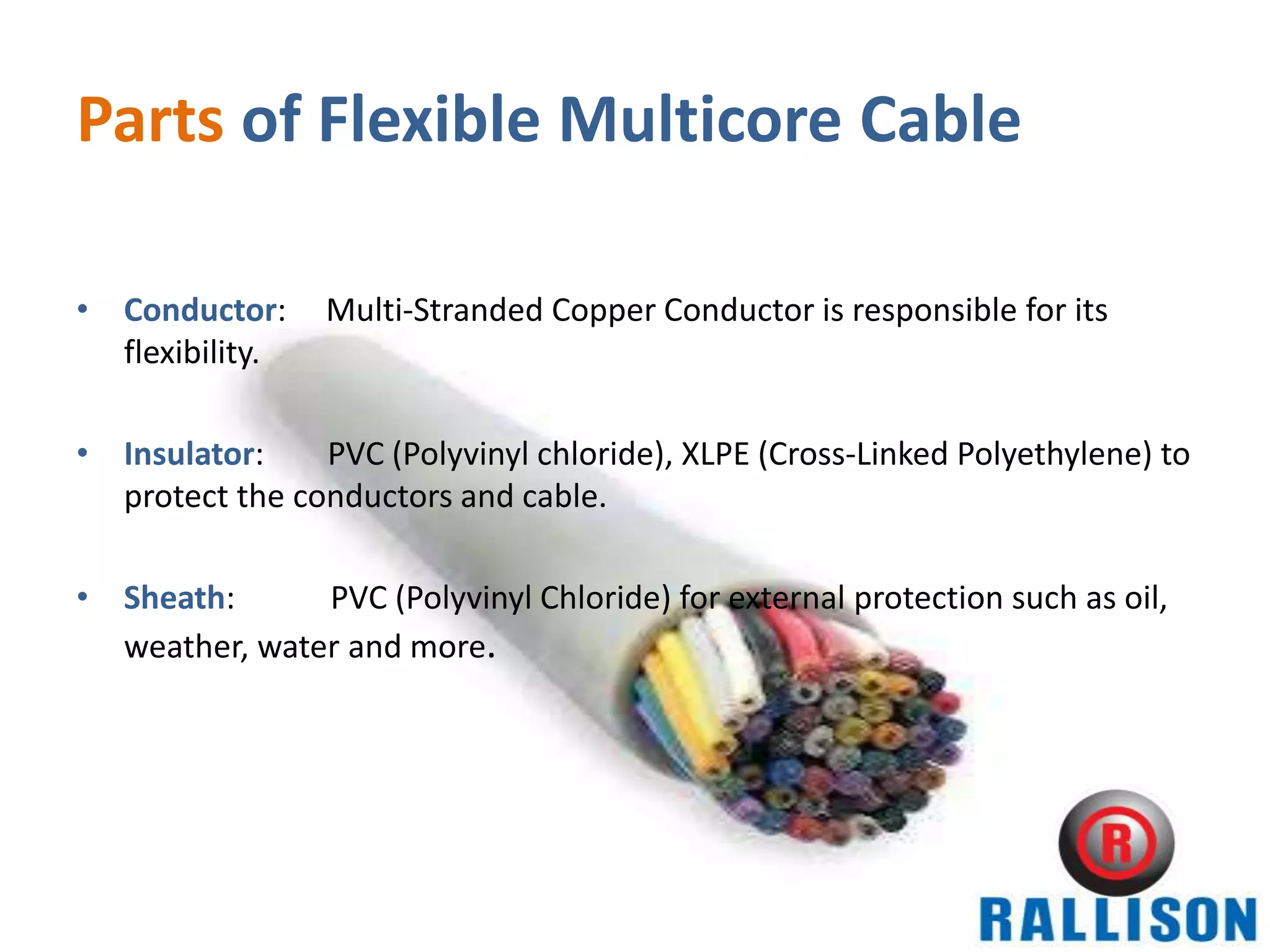 Flexible multicore cable | PPTX