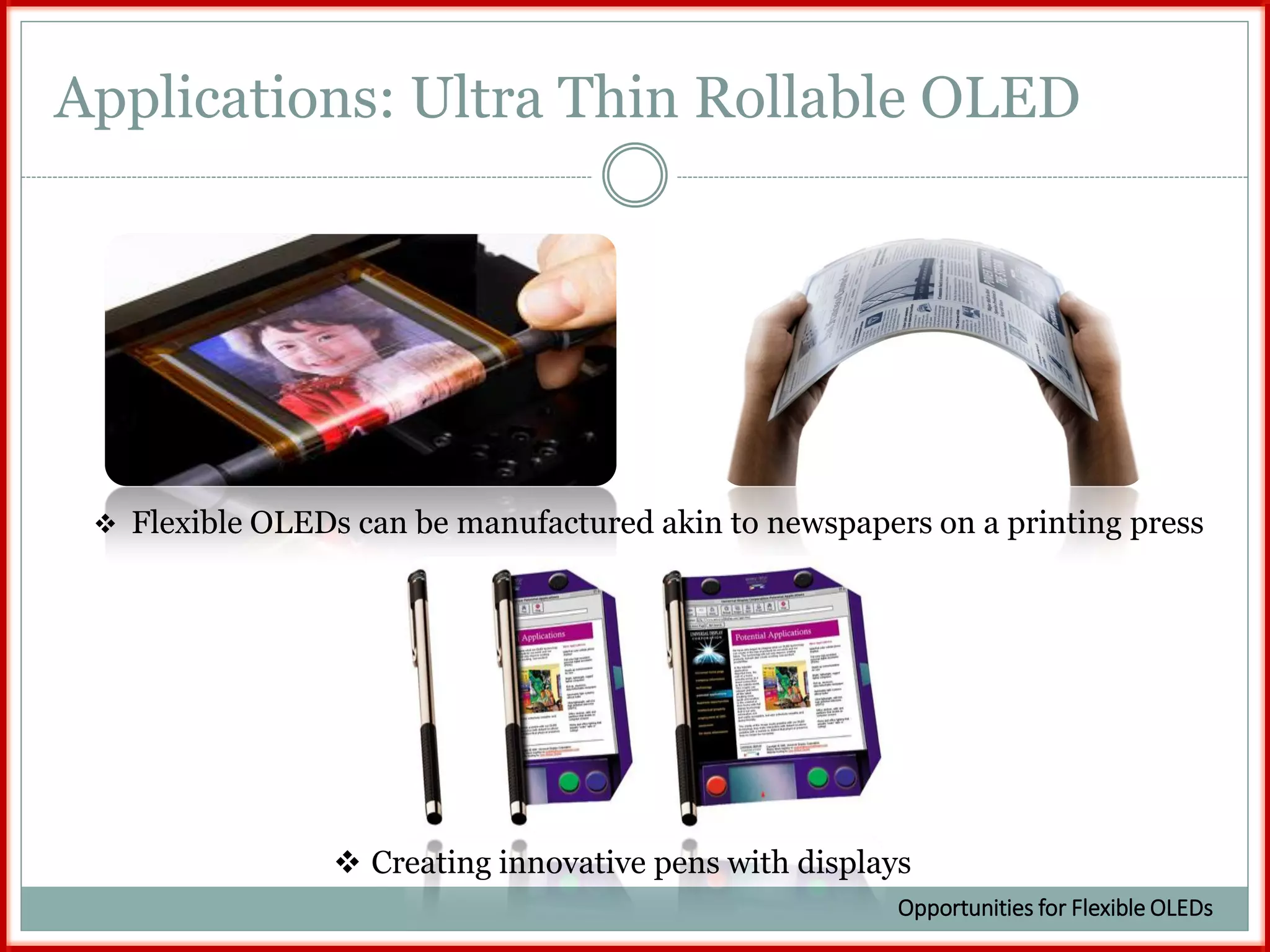 Flexible OLED Displays | PDF