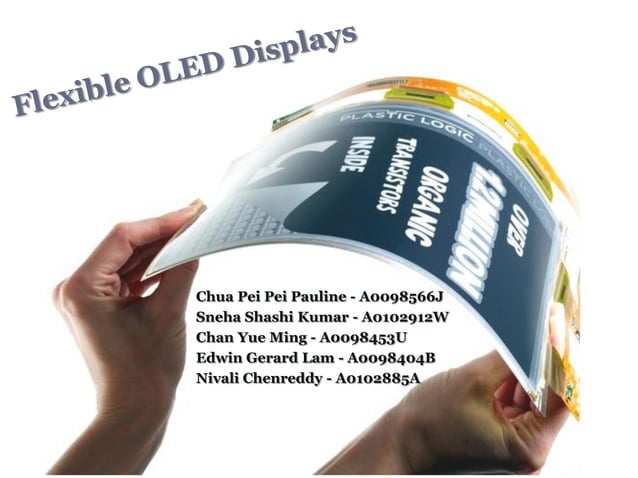 Flexible OLED Displays | PDF | Consumer Electronics | Technology & Computing