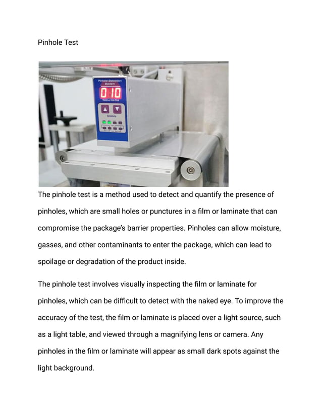 Flexible Packaging test.pdf | Chemistry | Science