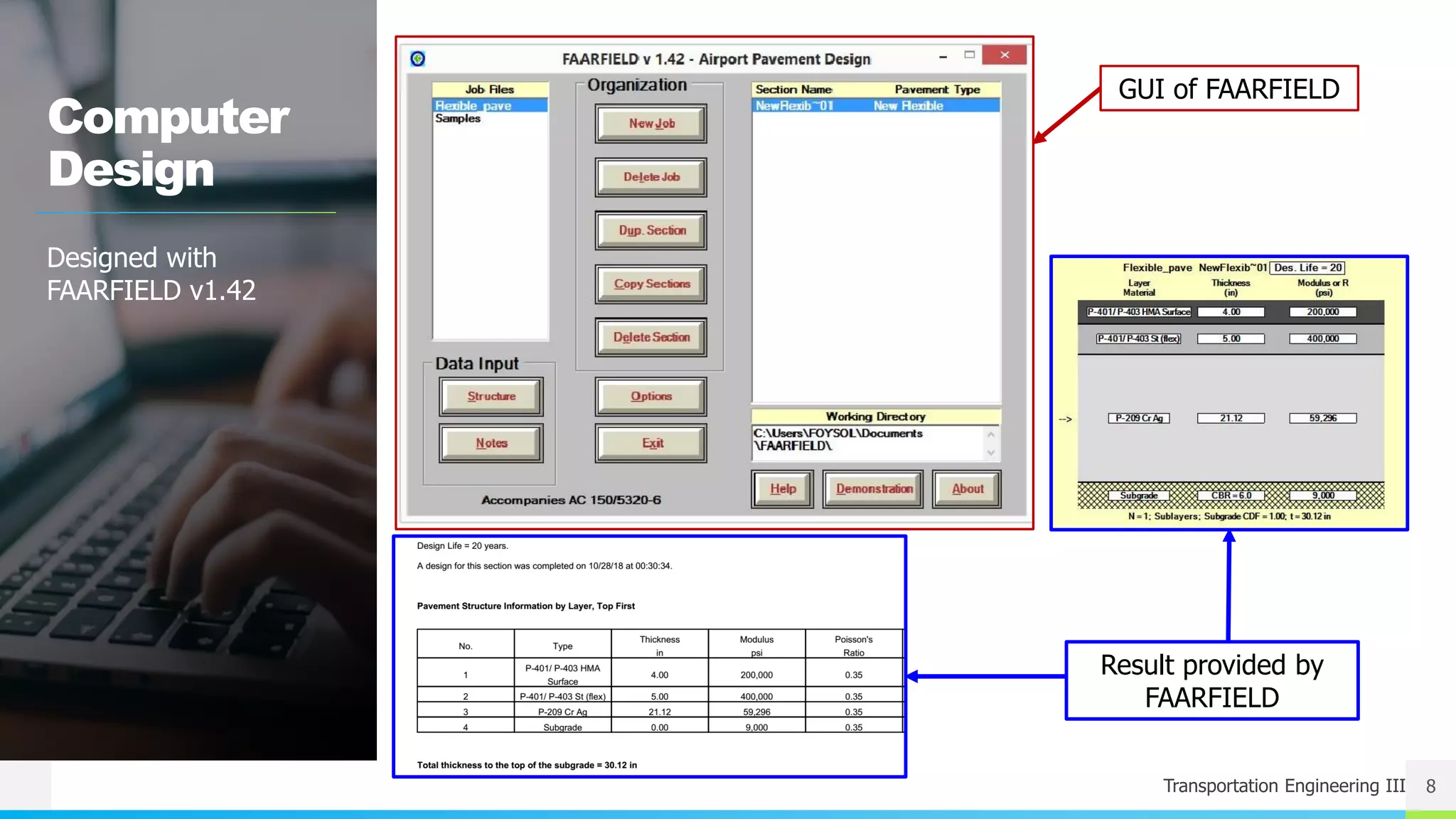 Airport/Airfield Runway Flexible pavement design | PDF