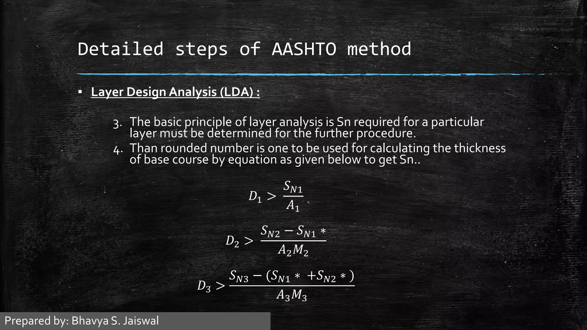 Flexible pavement design by aashto method | PPTX Flexible pavement design by aashto method | PPTX