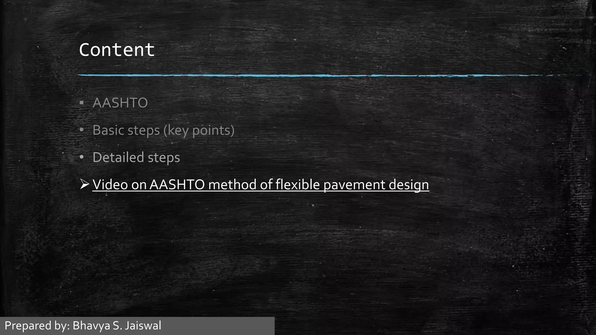Flexible pavement design by aashto method | PPTX