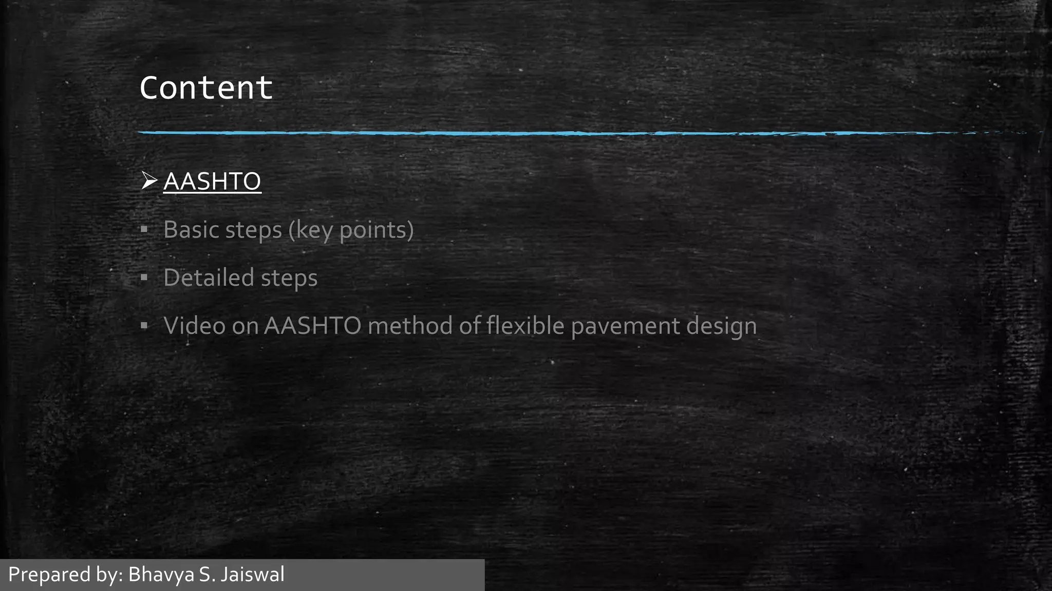 Flexible pavement design by aashto method | PPTX Flexible pavement design by aashto method | PPTX