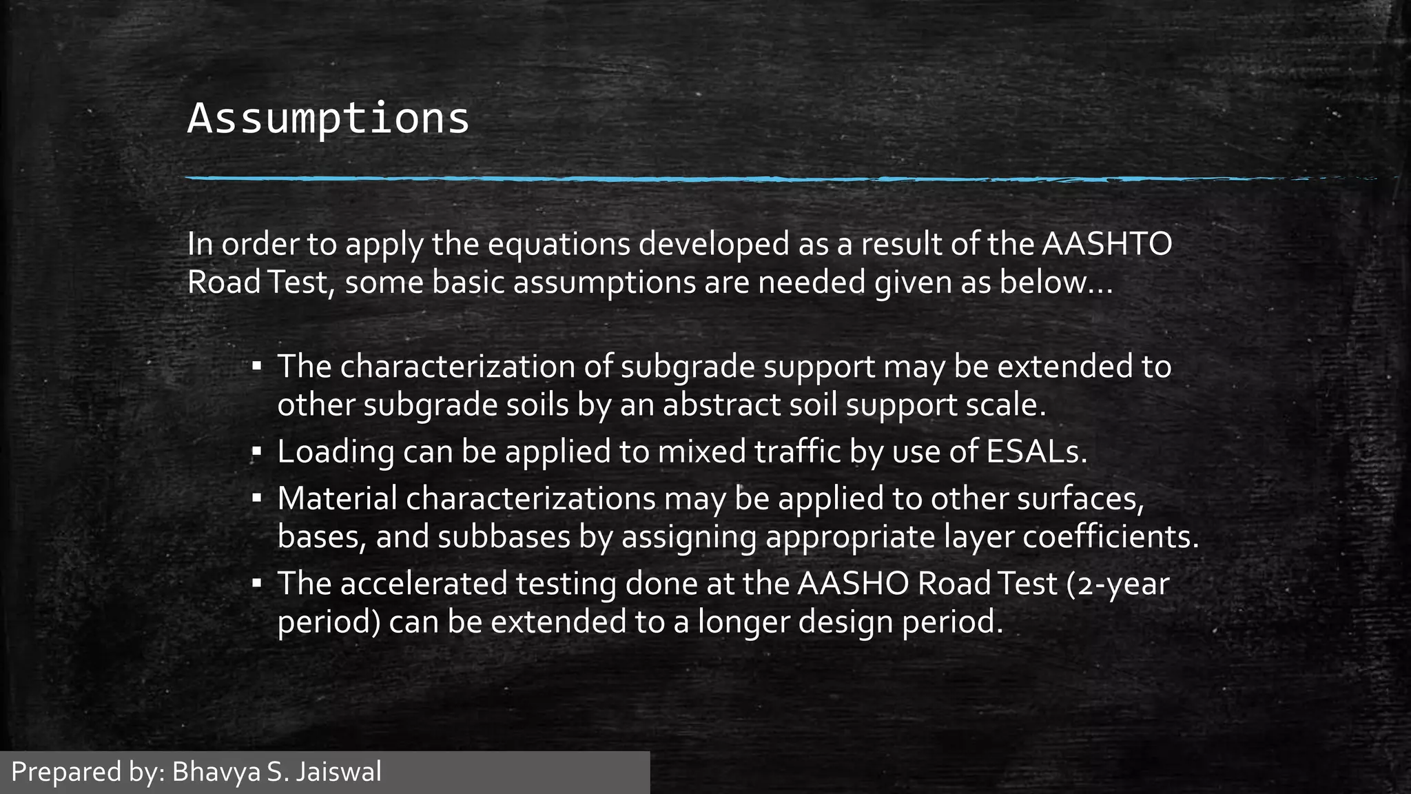 Flexible pavement design by aashto method | PPTX