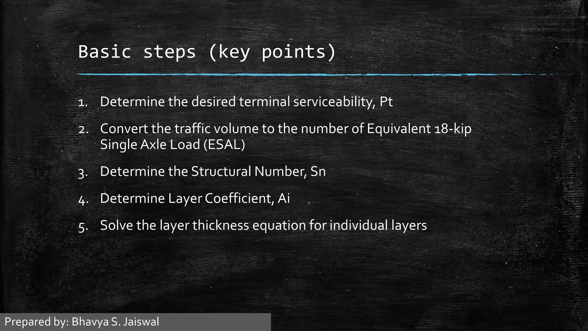 Flexible pavement design by aashto method | PPTX