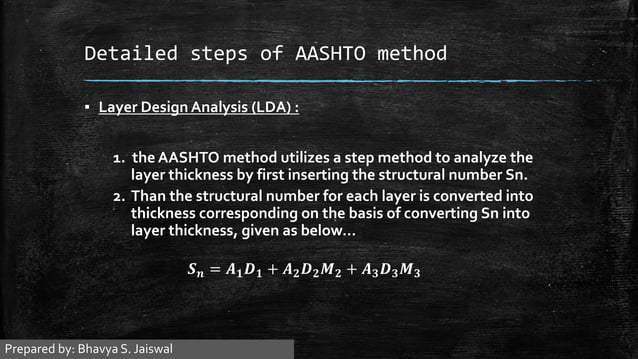 Flexible pavement design by aashto method | PPTX | Civil Engineering ...