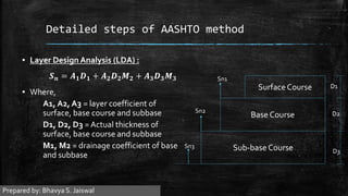 Flexible pavement design by aashto method | PPTX
