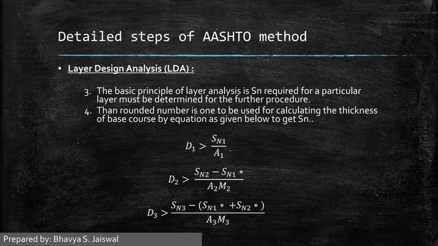 Flexible pavement design by aashto method | PPTX | Civil Engineering ...