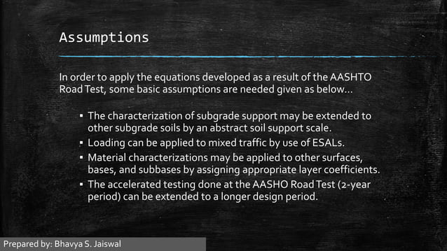 Flexible pavement design by aashto method | PPTX | Civil Engineering ...