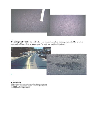 Flexible pavement failure | PDF
