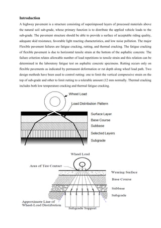 Flexible pavement failure | PDF