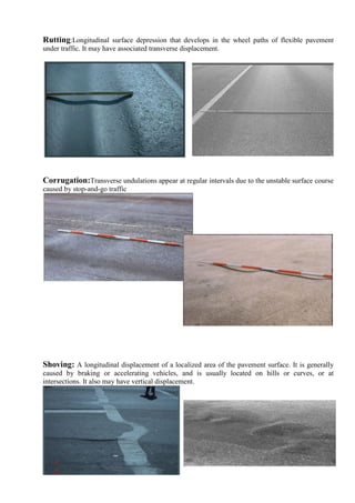 Flexible pavement failure | PDF