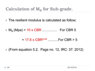 Flexible pavement presentation | PPTX