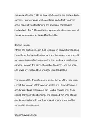 Flexible PCB and its Material, FPCB Design, Manufacturing, Advantages ...