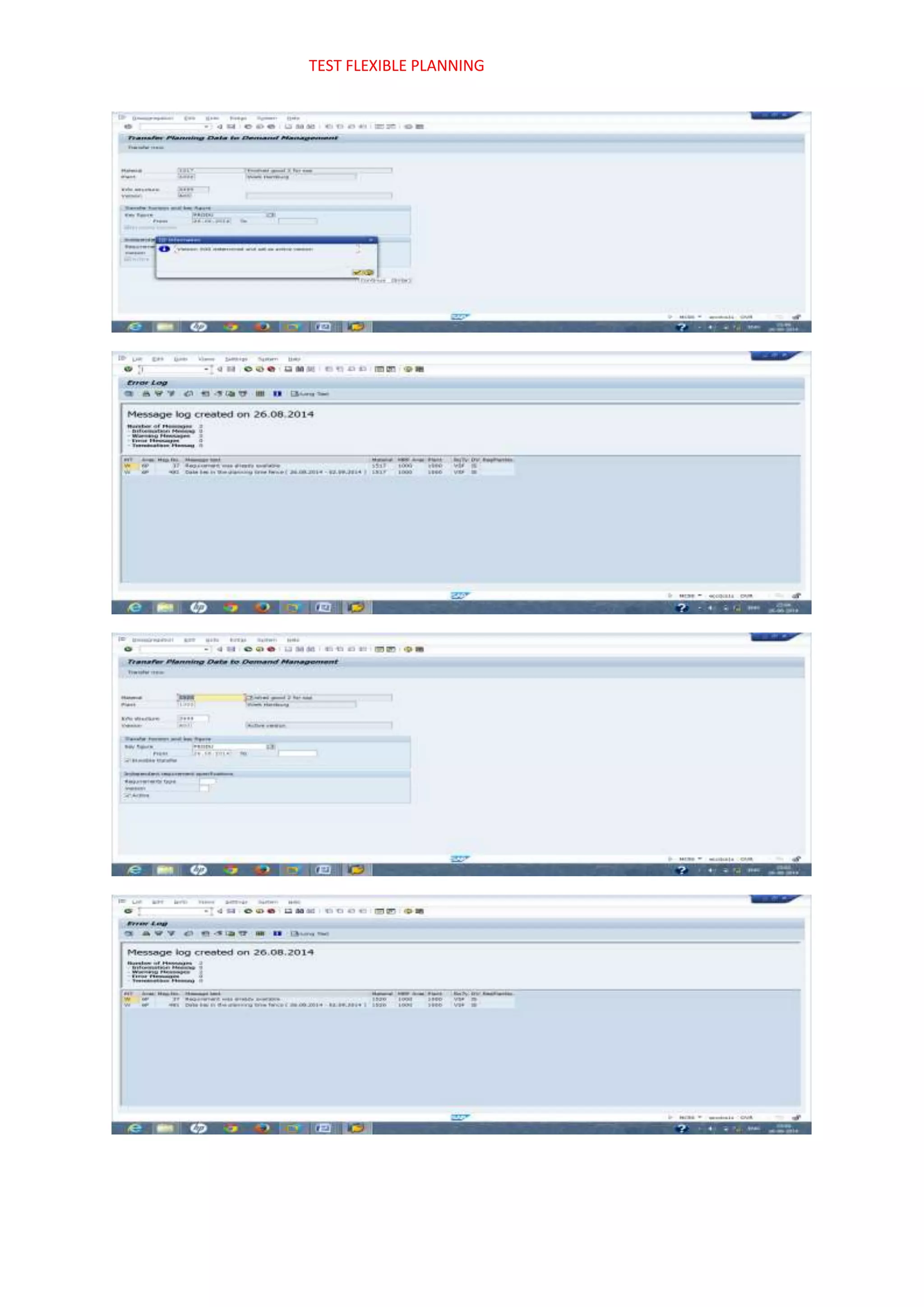 Flexible planning in sap pp | DOC