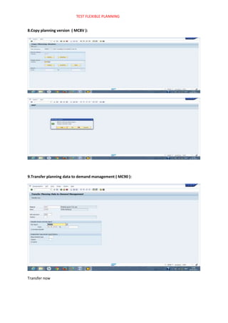 Flexible planning in sap pp | DOC