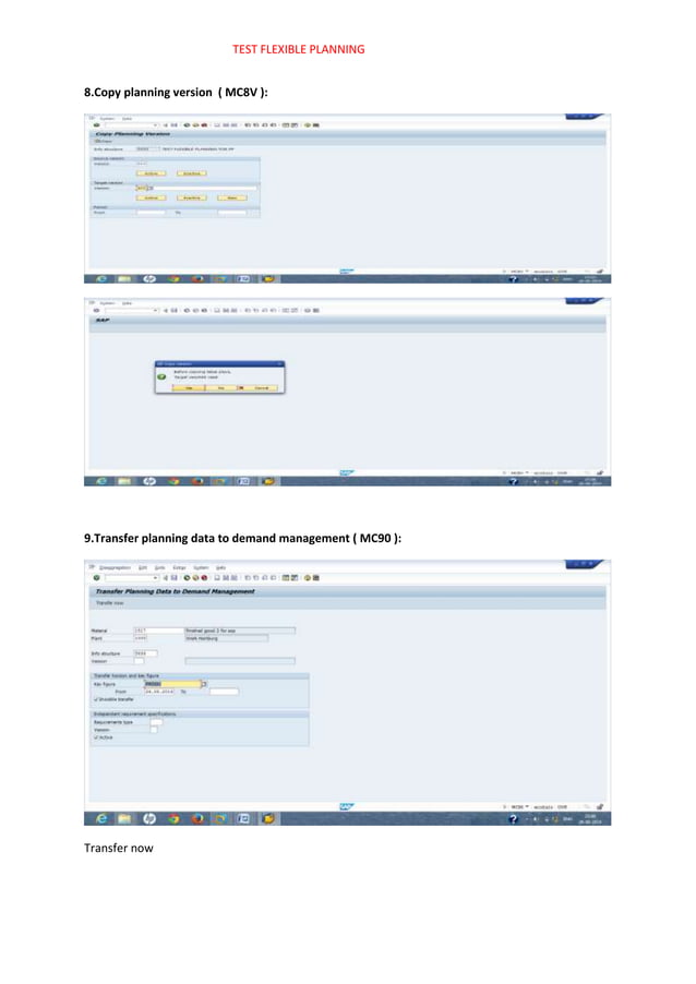 Flexible planning in sap pp | DOC