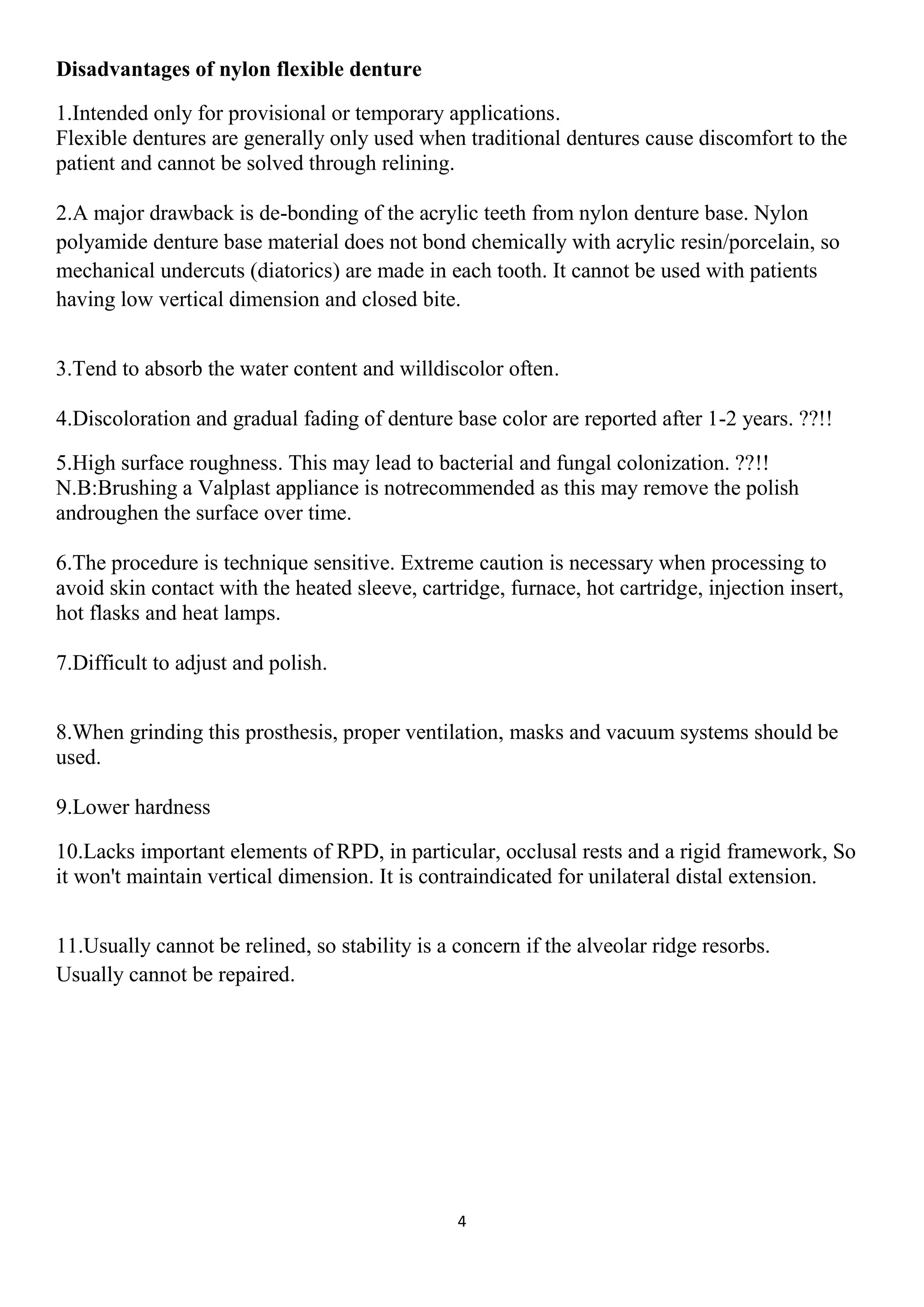 Flexible resin denture word | DOCX