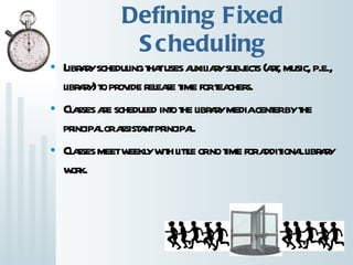 Flexible scheduling | PPT