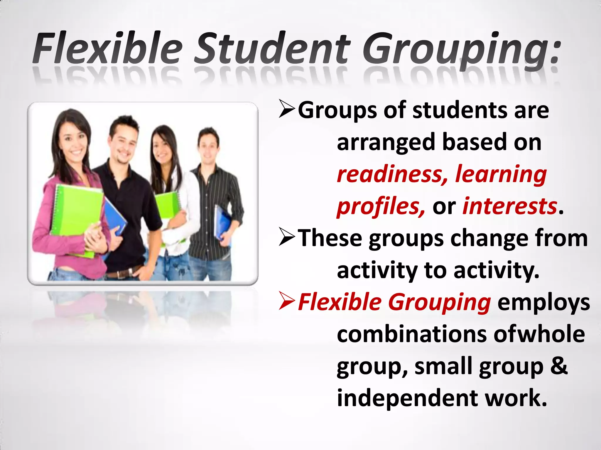 Flexible Student Grouping | PPTX
