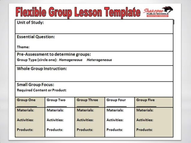 Flexible Student Grouping | PPTX | Educational Assessment | Education