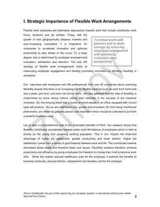 Flexible Work Arrangements Modeler | PDF