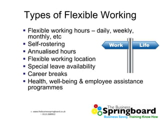 Flexible working | PPTX