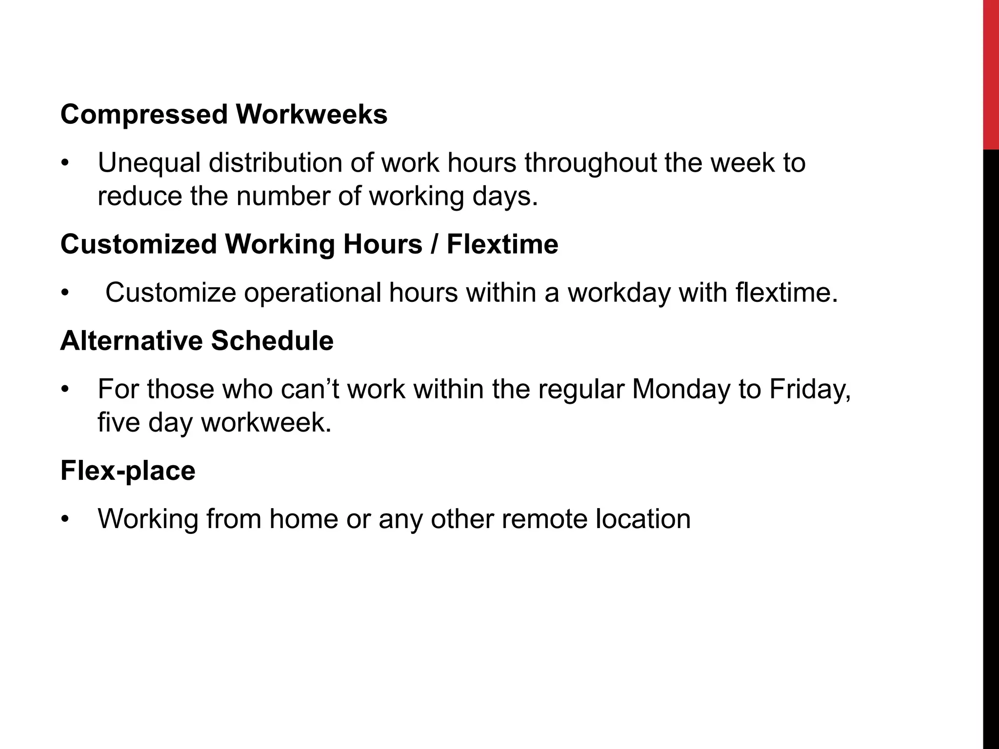 Flexible Work Schedules.pptx | Remote Working | Careers