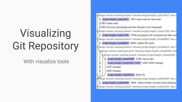 Flexibling Git - Be a Happier Developer with Git | PPT