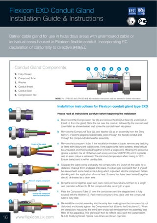 Flexicon Flexible Conduit - Hazardous Areas ATEX Conduit Catalogue ...
