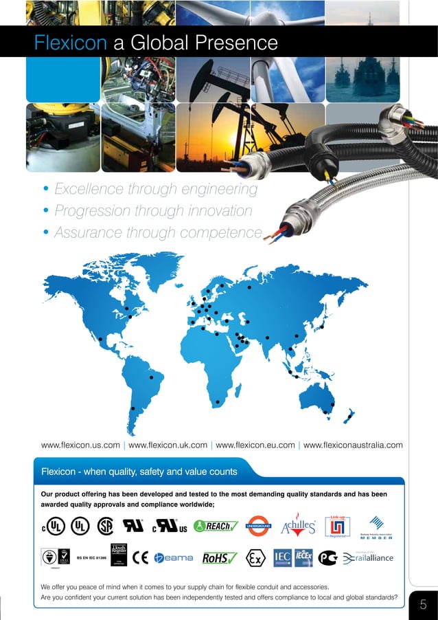 Flexicon Flexible Conduit Solutions - Metallic, Non-Metallic & FPA(X ...