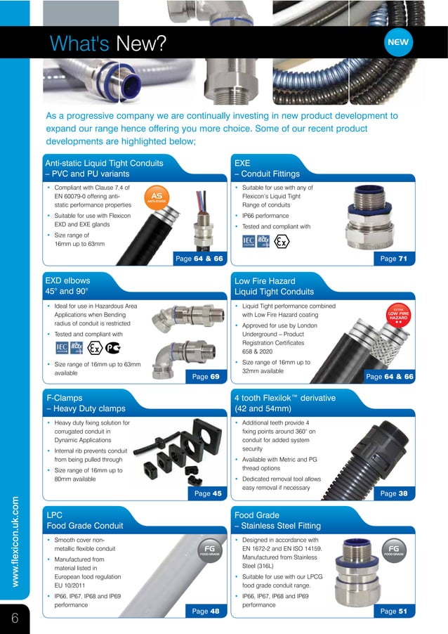 Flexicon Flexible Conduit Solutions - Metallic, Non-Metallic & FPA(X ...