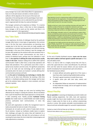 Flexility POV - Managing Virtual Teams | PDF