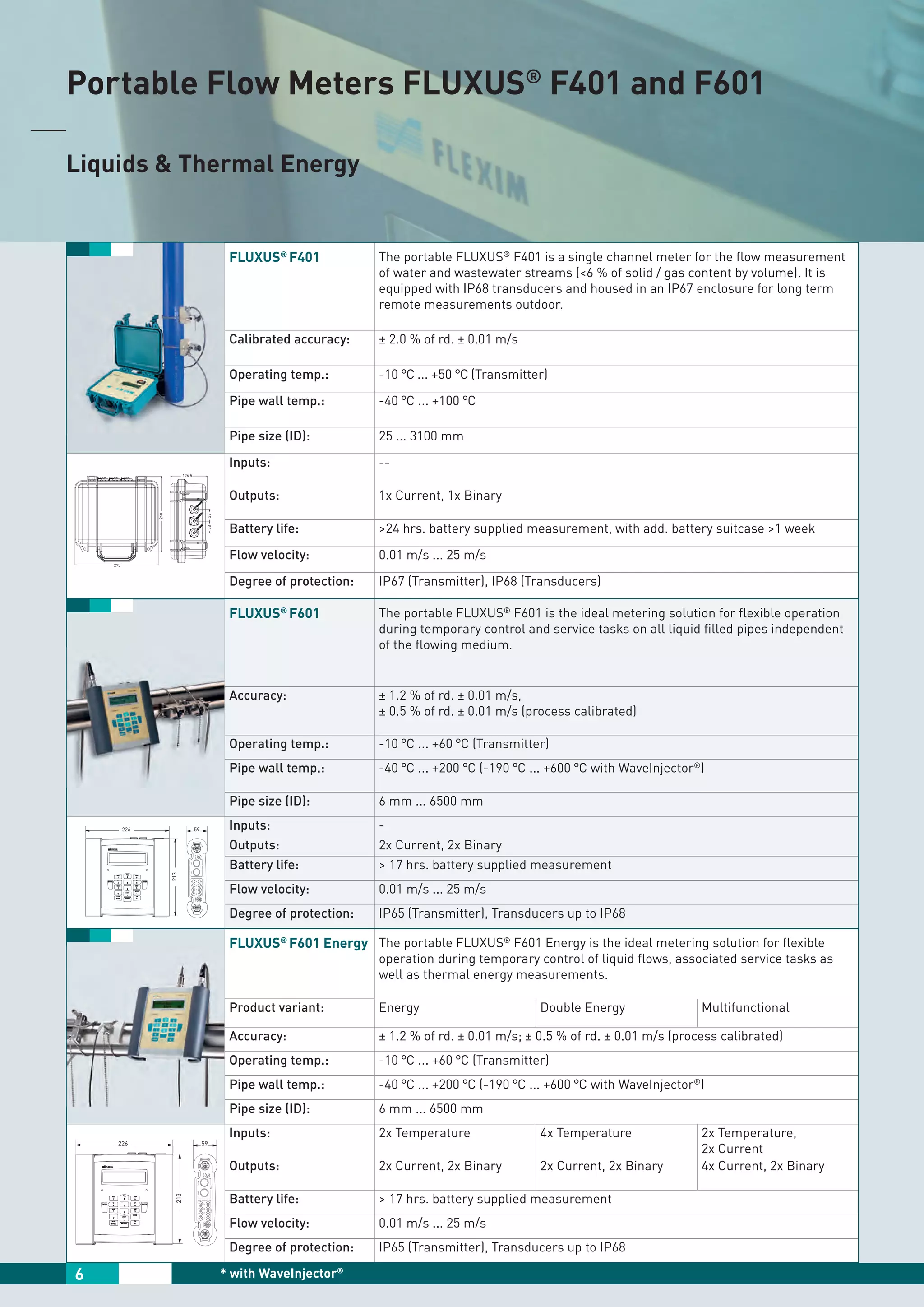 Flexim - Ultrasonic Clamp-on Hazardous Area Flow Meters - Brochure | PDF