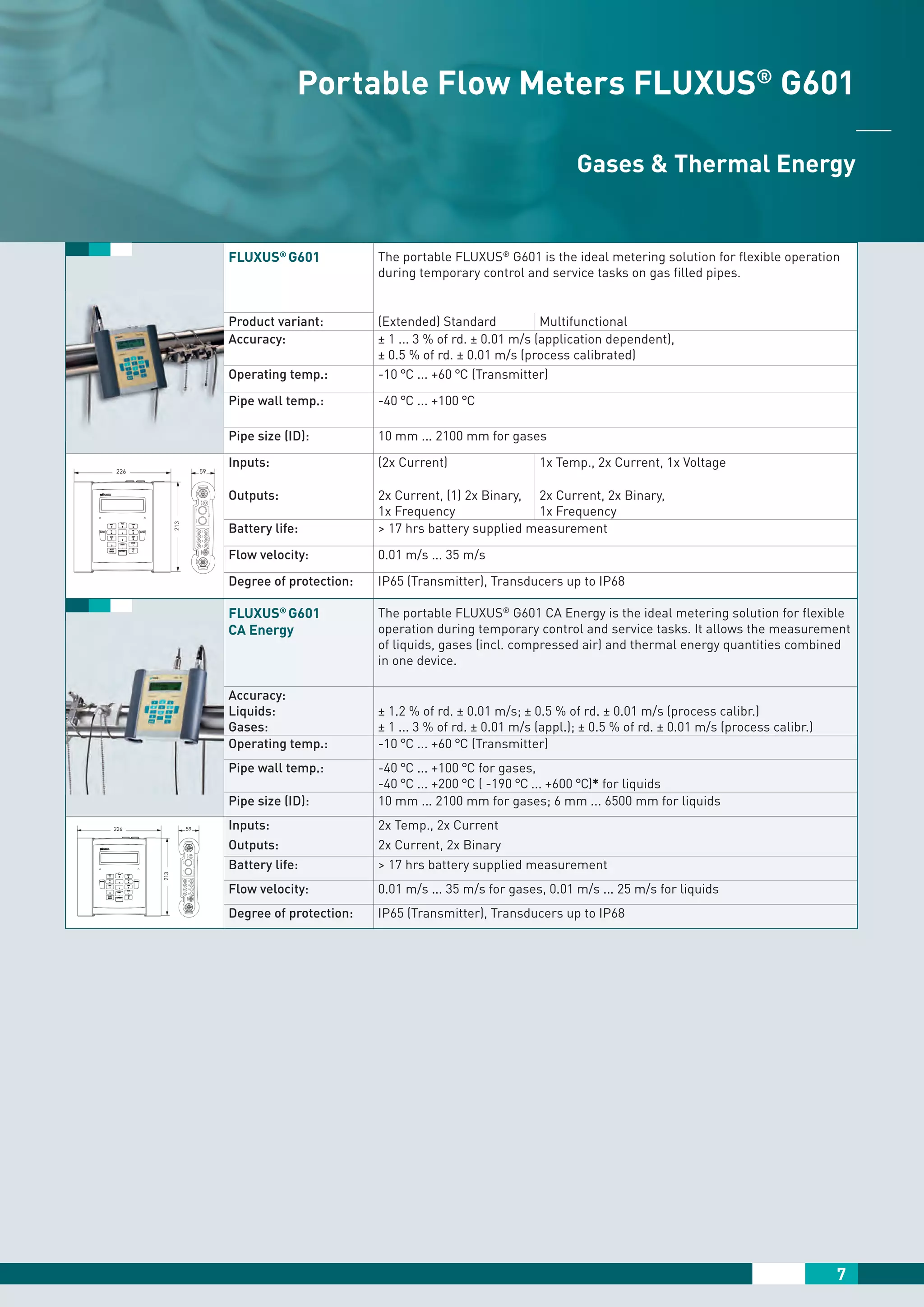 Flexim - Ultrasonic Clamp-on Hazardous Area Flow Meters - Brochure | PDF