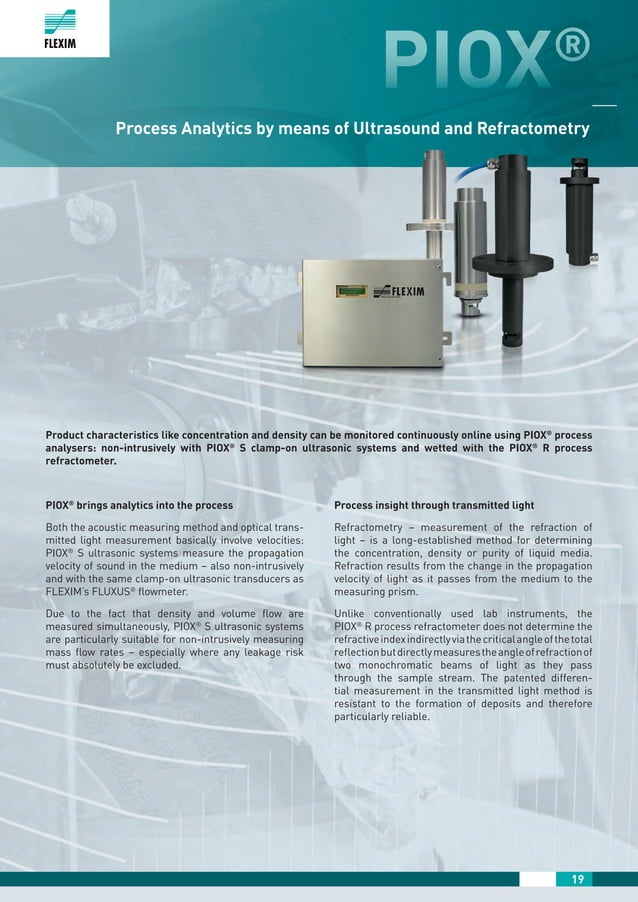 Flexim - Ultrasonic Clamp-on Hazardous Area Flow Meters - Brochure ...