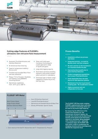 Flexim Fluxus Ultrasonic Flow Meters - Flow Measurement In The ...