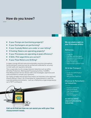 Flexim Fluxus Ultrasonic Flow Meters - Flow Measurement Services For The Oil & Gas Industries ...