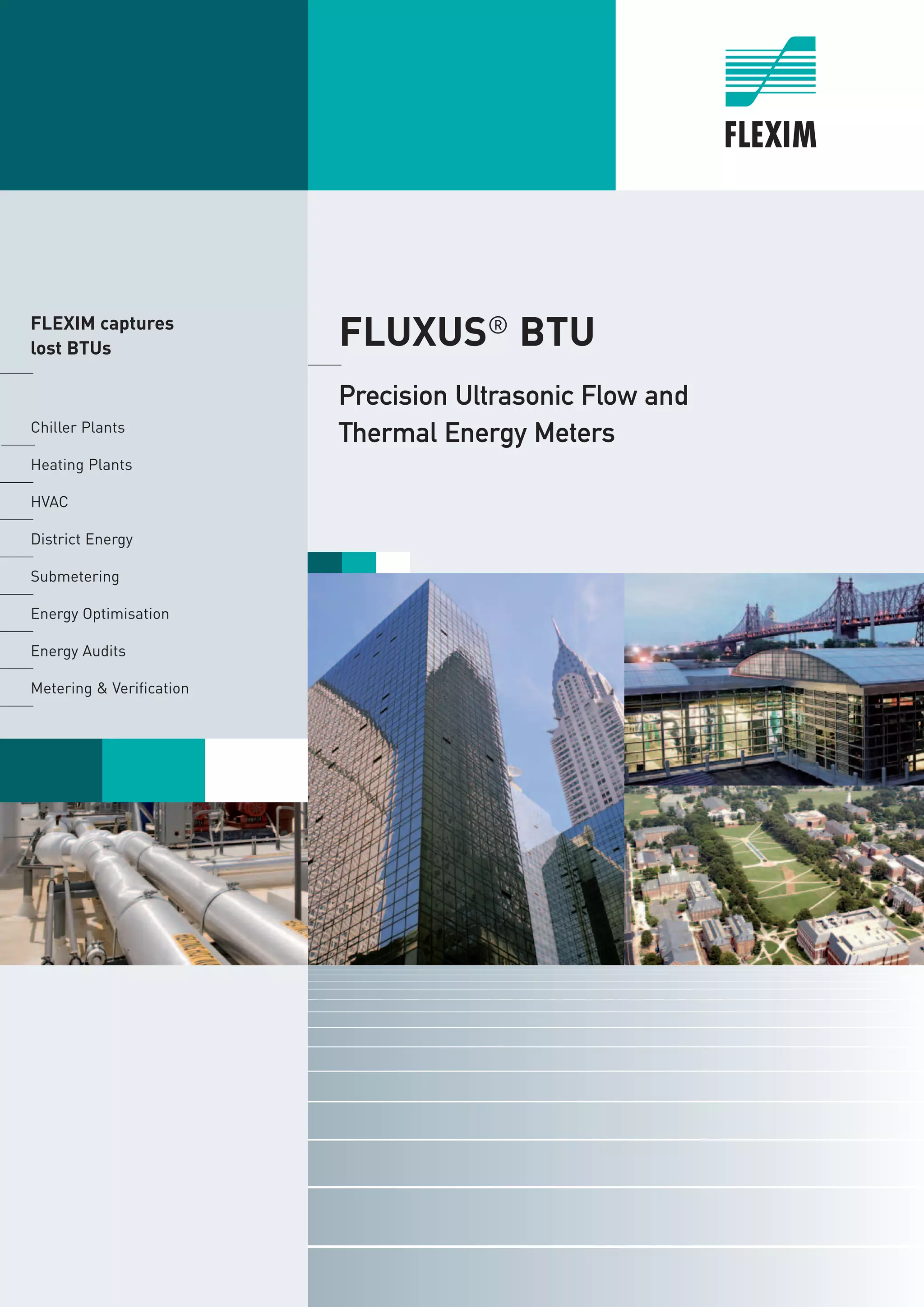 Flexim Fluxus Ultrasonic Flow Meters, Heat Quantity, BTU & Flow ...